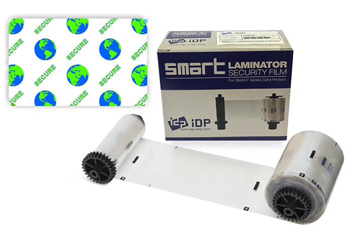 SMART-51L hologram patch type laminate film w/ 1mil(25mic) secure glob ...